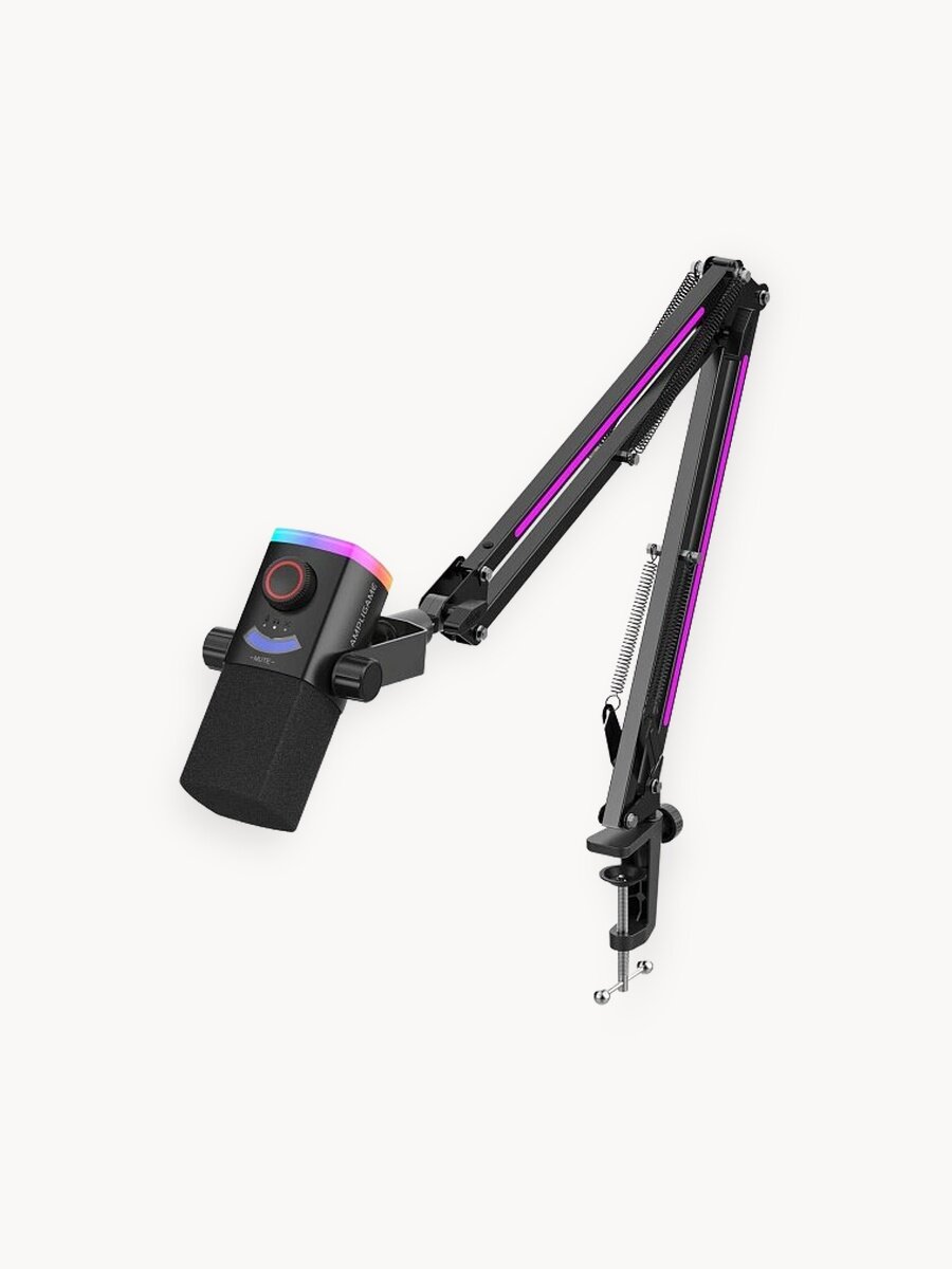 Динамический USB / XLR микрофон FIFINE AmpliGame AM8 PROT, черный