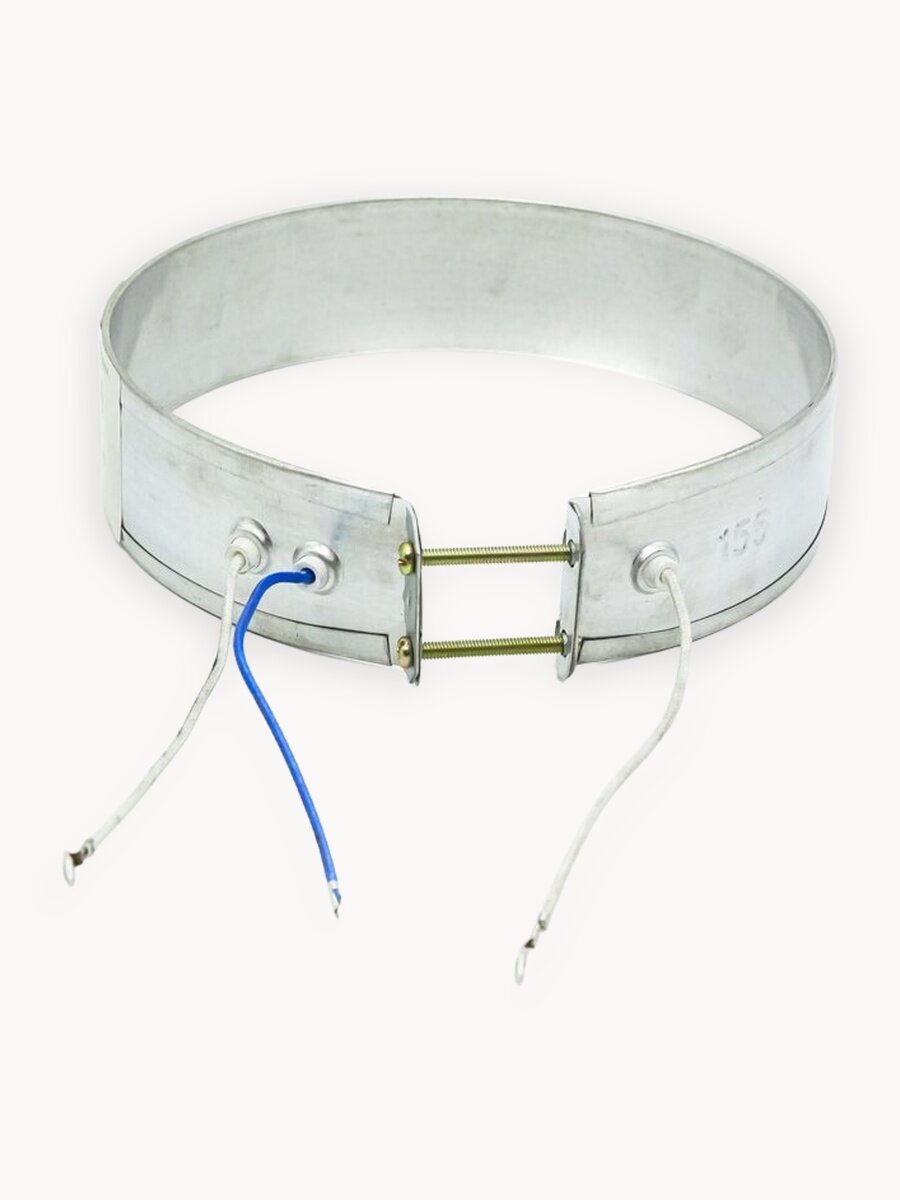 Нагревательный элемент для термопота хомутовый (ТЭН), универсальный. мощность 700 Вт, диаметр рабочий 155 мм.