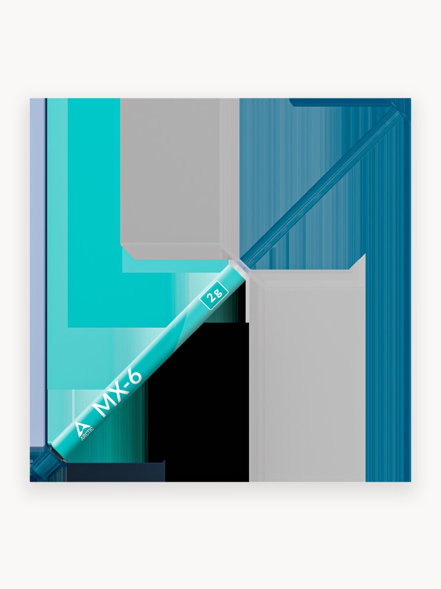 ARCTIC MX-6, 2 г. – термопаста для процессора, видеокарты, ноутбука, консоли, телефона.