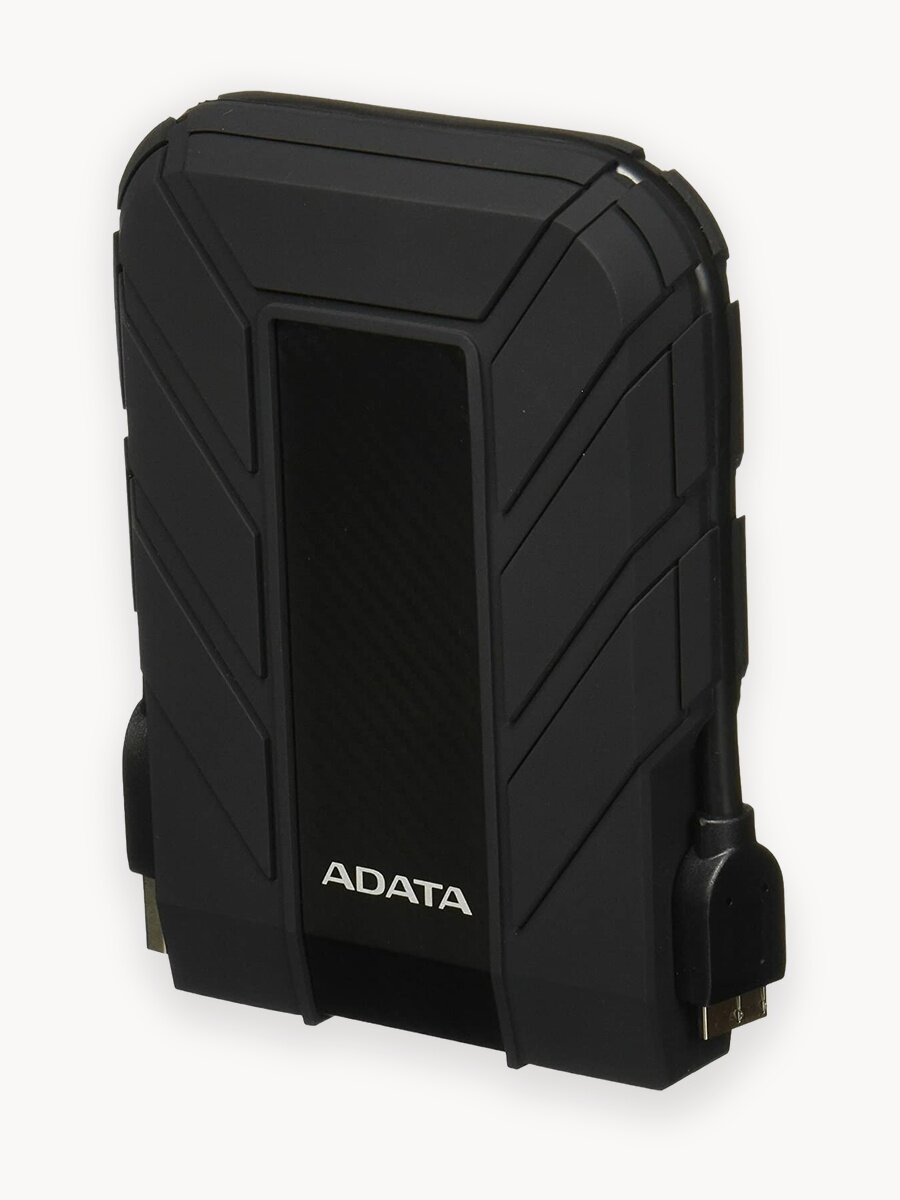 Внешний диск HDD A-Data DashDrive Durable HD710Pro, 2ТБ, черный [ahd710p-2tu31-cbk]