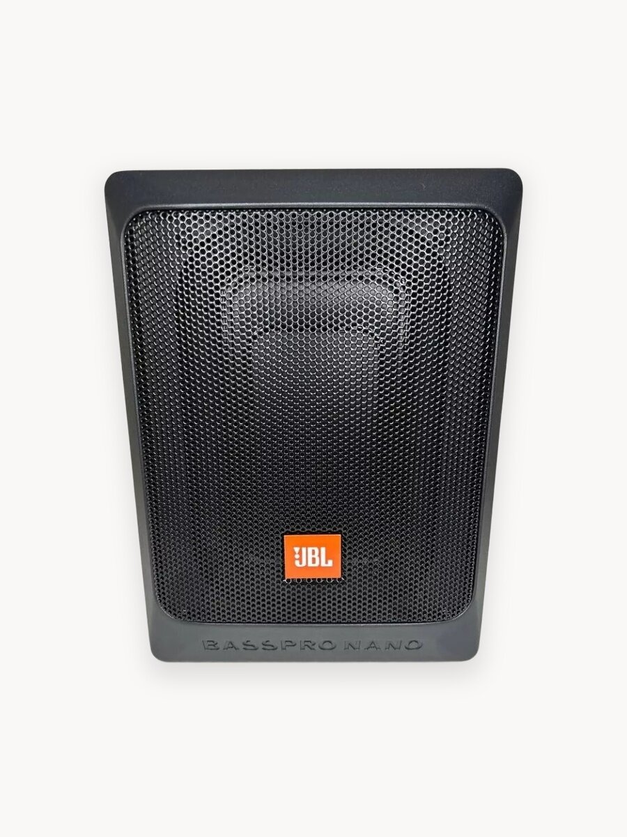 Активный сабвуфер автомобильный BASS PRO NANO, с усилителем, 200Вт, 15A динамик