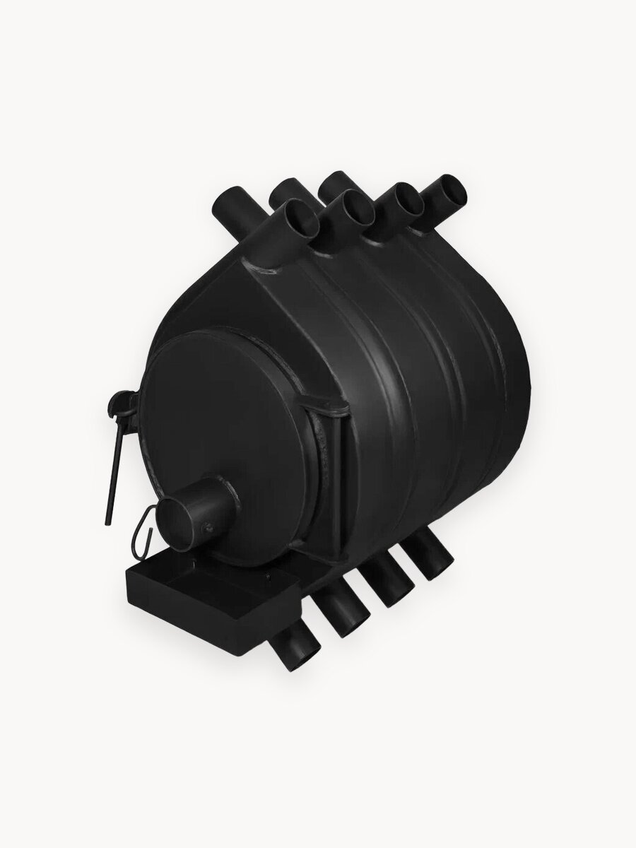 Печь Electrolite ПДГ-100 ( дровяная печь , 100 кв, м, 4мм толщина металла, 6,2 кВт, 114/120 выход дымохода )