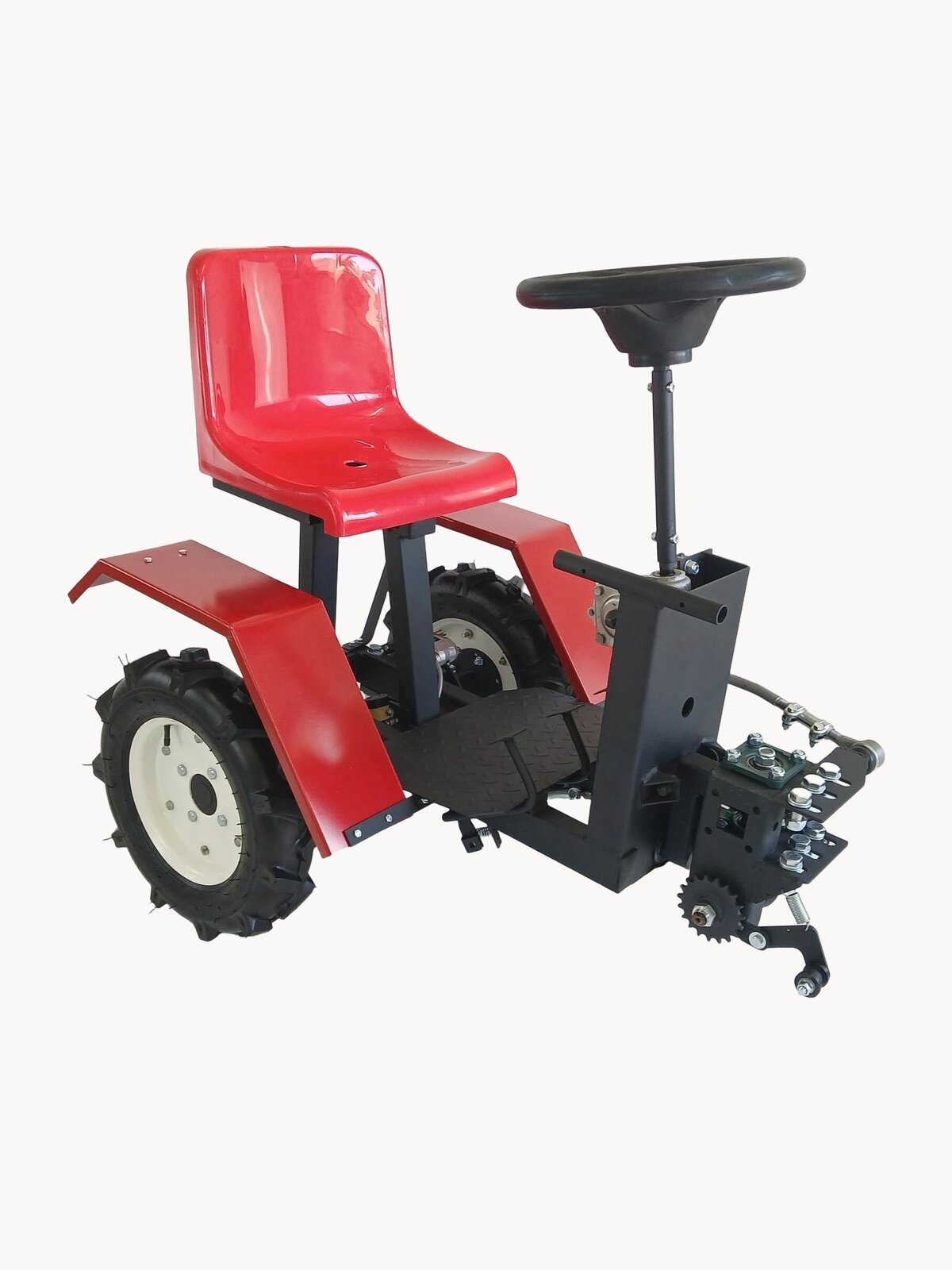 Адаптер АМ-4х4 для МБ с шестигранным валом 32мм без колес красный