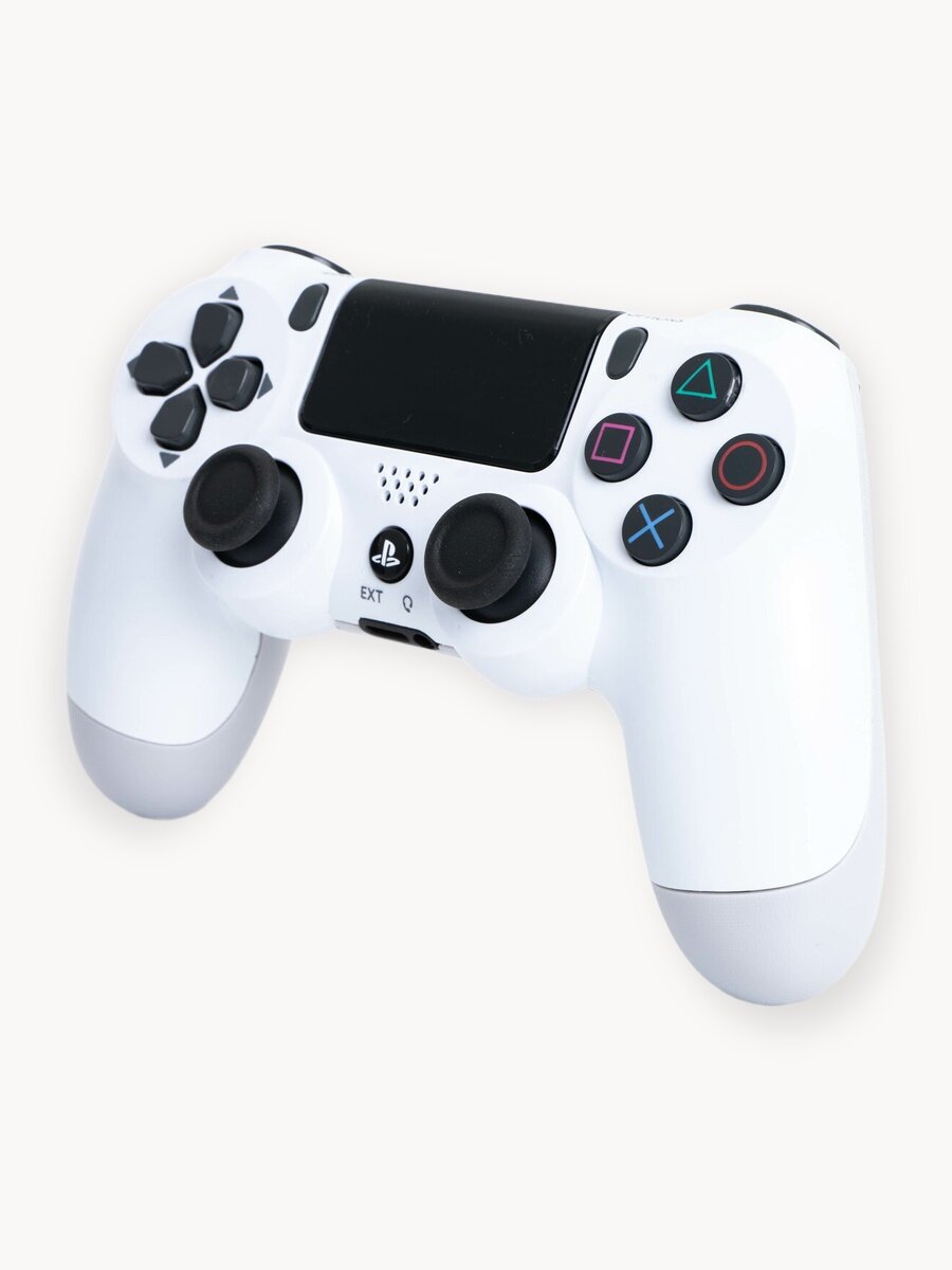 Геймпад для ПК и консоли PS4, беспроводной, игровой геймпад, цвет белый