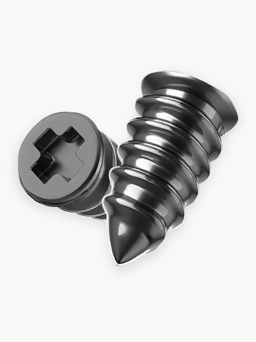 Ремкомплект для шин авто, набор для ремонта шин QBuy. Резиновые гвозди. Саморезы для ремонта шин 10 шт.