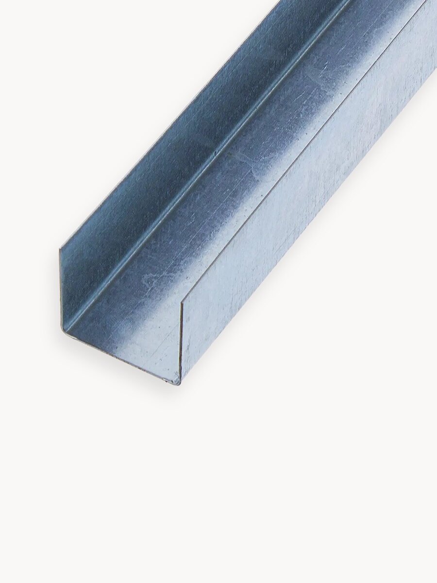 Профиль потолочный направляющий (ППН) Премиум 0.6 мм 28x27x1500 мм