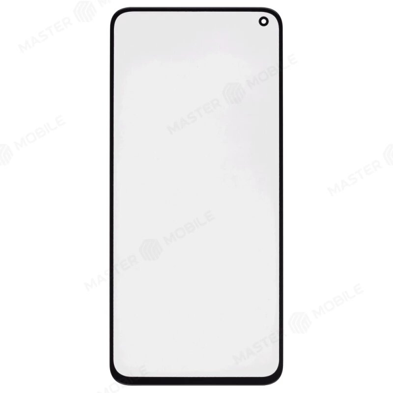 Стекло модуля для Vivo V17 (1919) + OCA (черный)