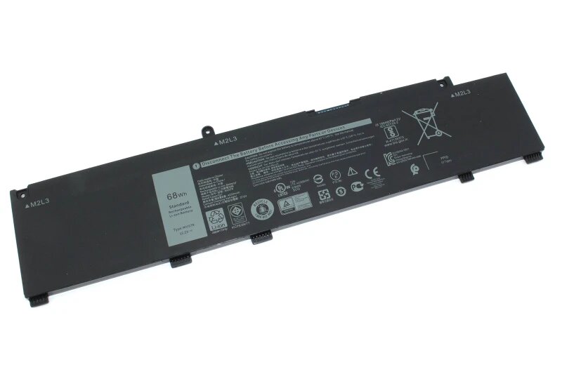 Аккумуляторная батарея для ноутбука Dell G5 15 5590 (MV07R) 15.2V 68Wh