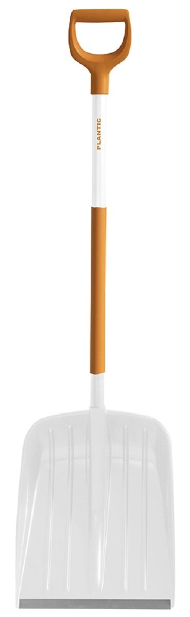 Лопата для уборки снега Plantic White (облегченная) 12014-01