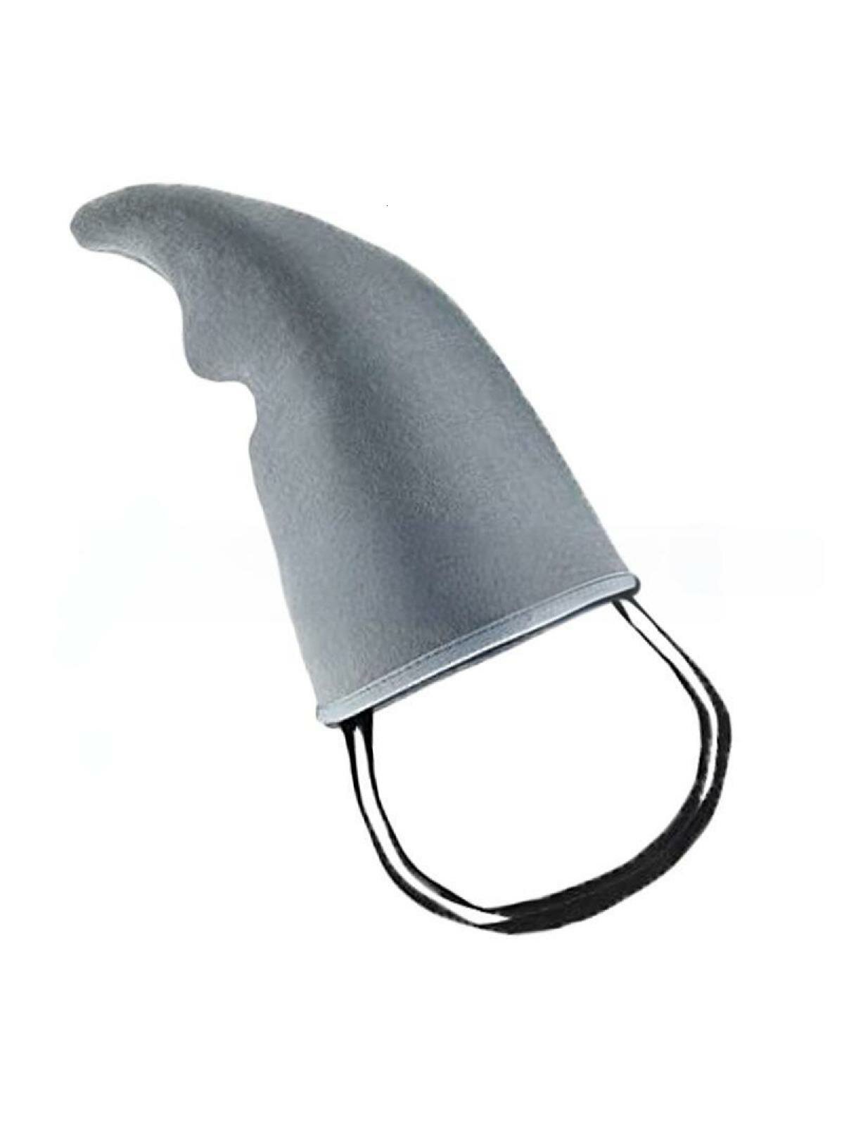 Костюм акулы на Хэллоуин с резинками, Серый