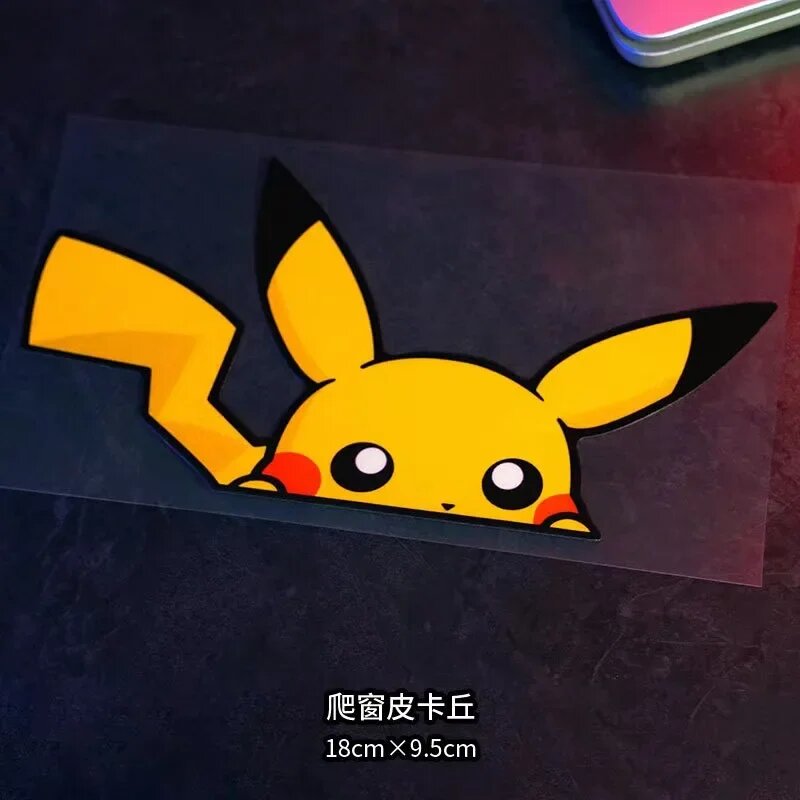 Набор наклеек Pokemon TAKARA TOMY Желтый, HNI-02