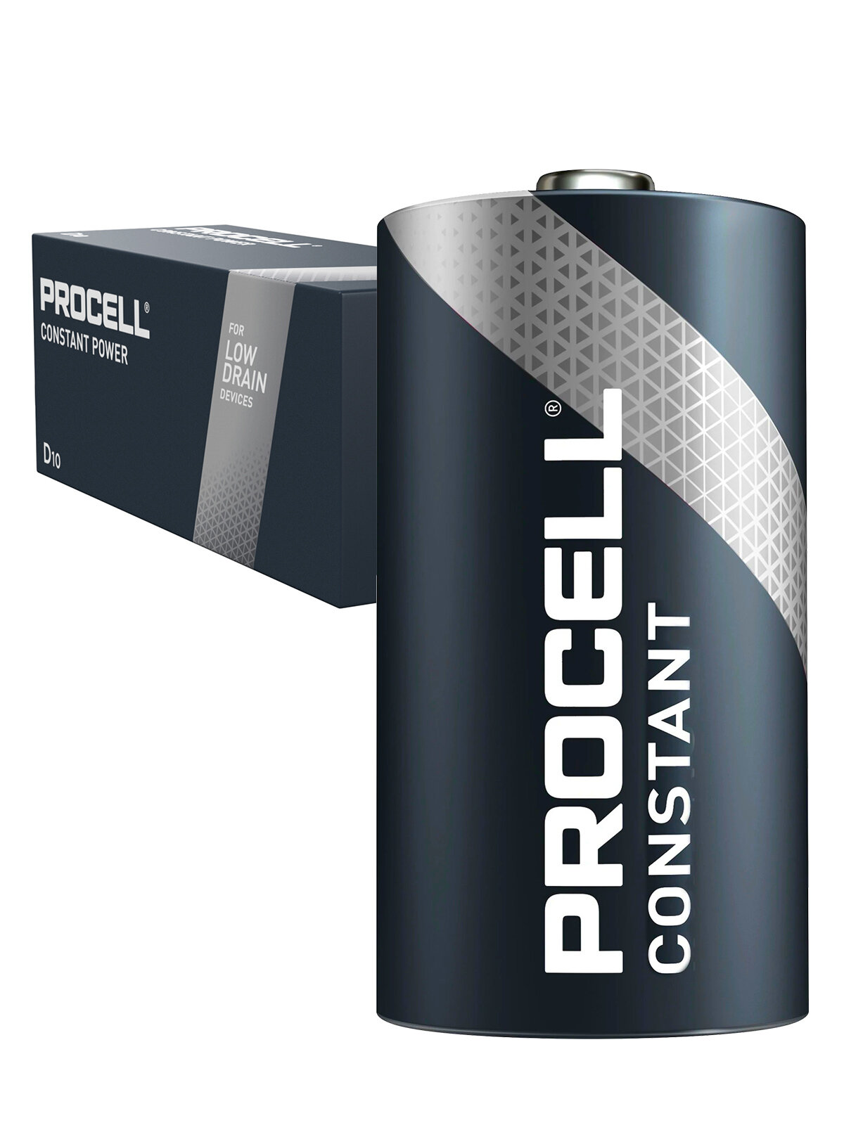 Батарейки D DURACELL PROCELL CONSTANT LR20 17800mAh коробка 10 шт