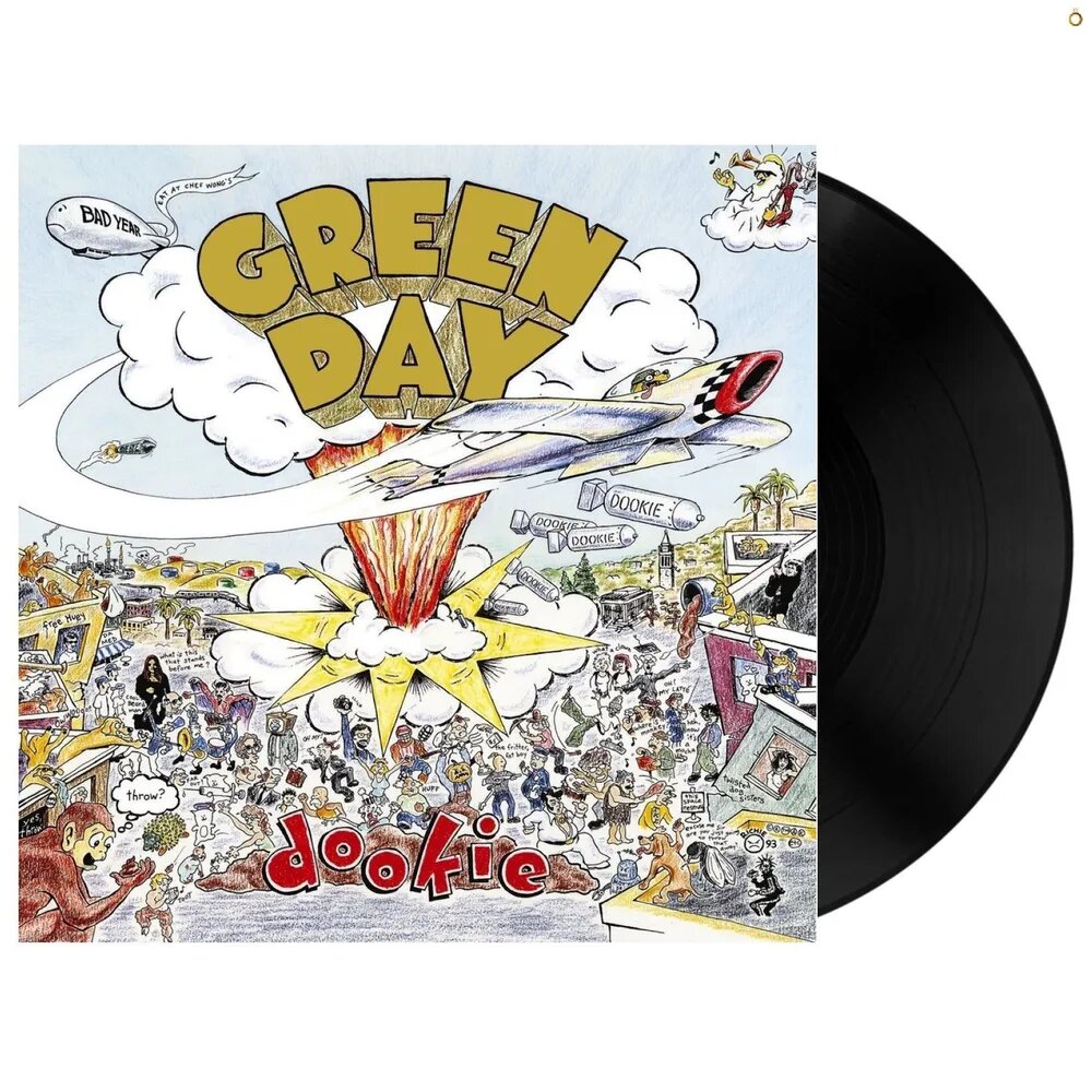 Виниловая пластинка Green Day - Dookie (LP) - Альбом в жанре Альтернатива — фото 1