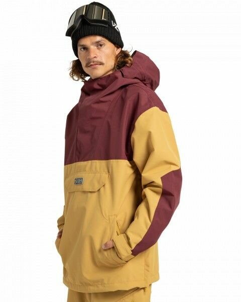 Анорак DC Shoes Базовая коллекция, размер L, желтый — фото 1