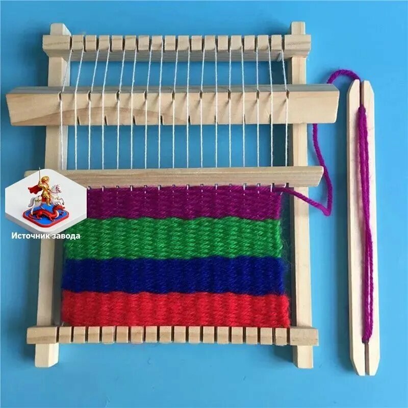 Детский ткацкий станок DIY