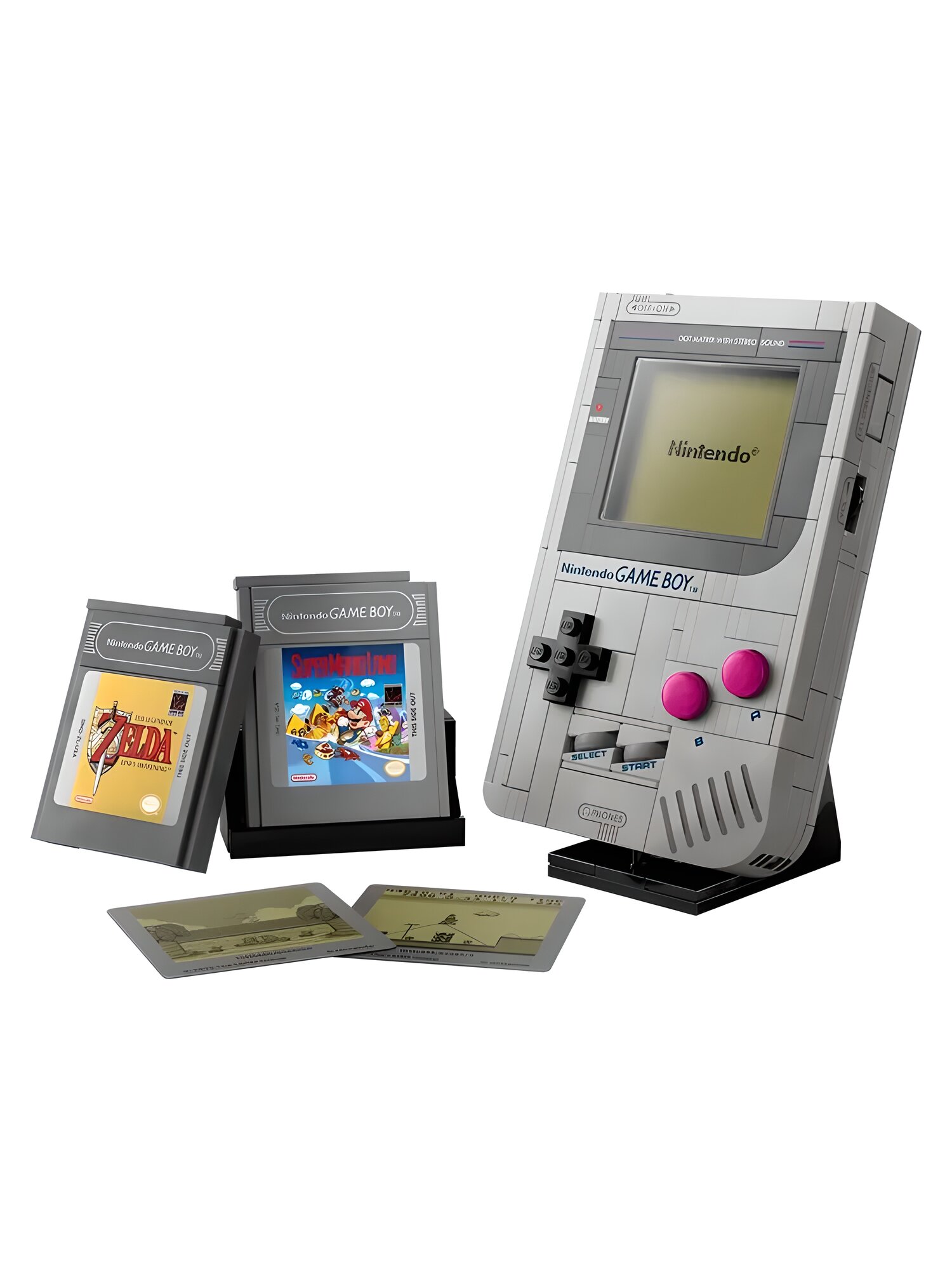 Модель игровой консоли для сборки строительных блоков, игрушка в подарок