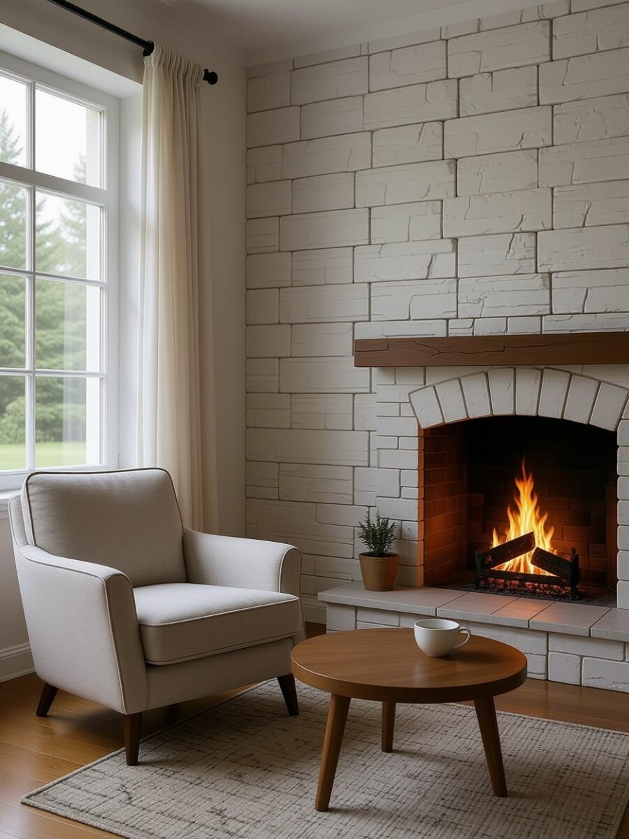 Декоративная гипсовая плитка Имитация камня(0,5м/кв)