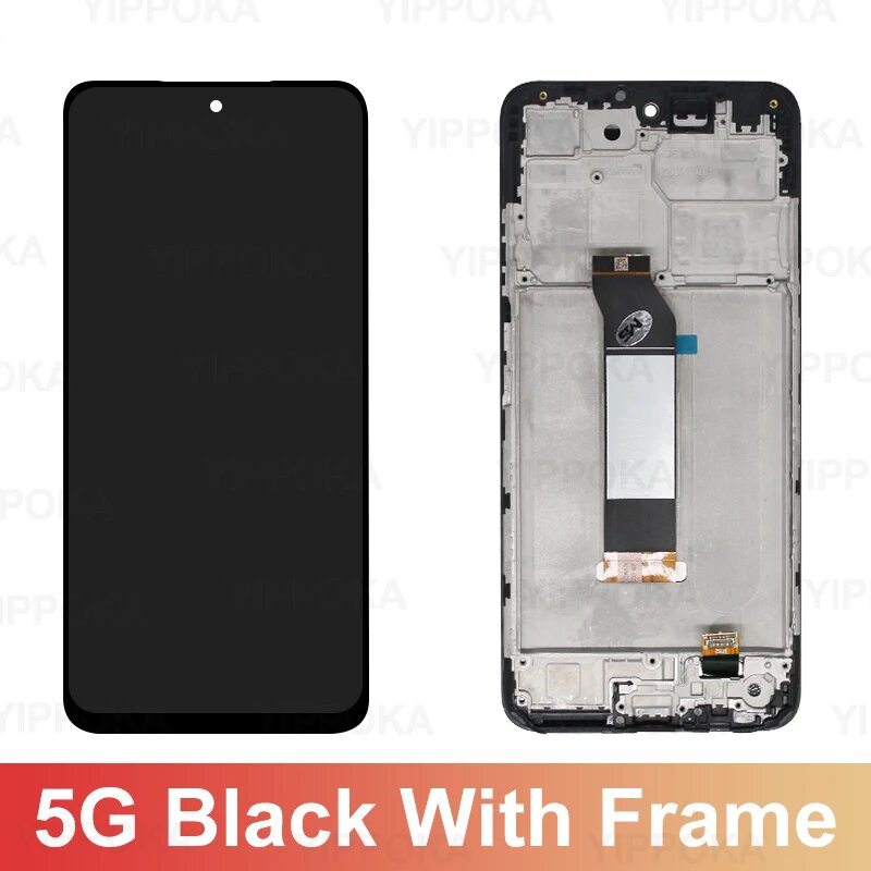 ЖК-дисплей M2101K7AG для Xiaomi Redmi Note 10 4G, экран с дигитайзером в сборе для 5G With Frame