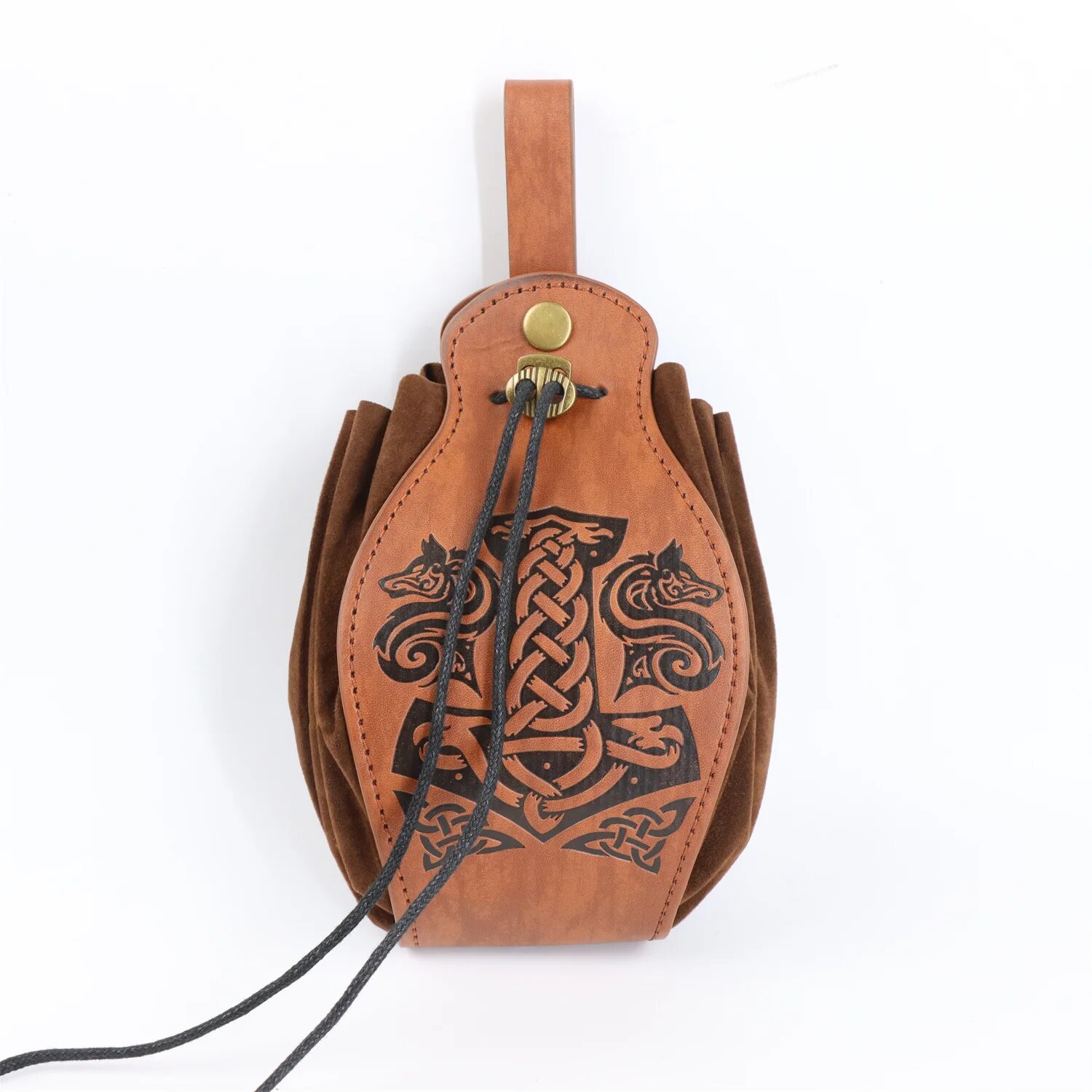 Коричневый кошелек викинга, Style C 1PCs