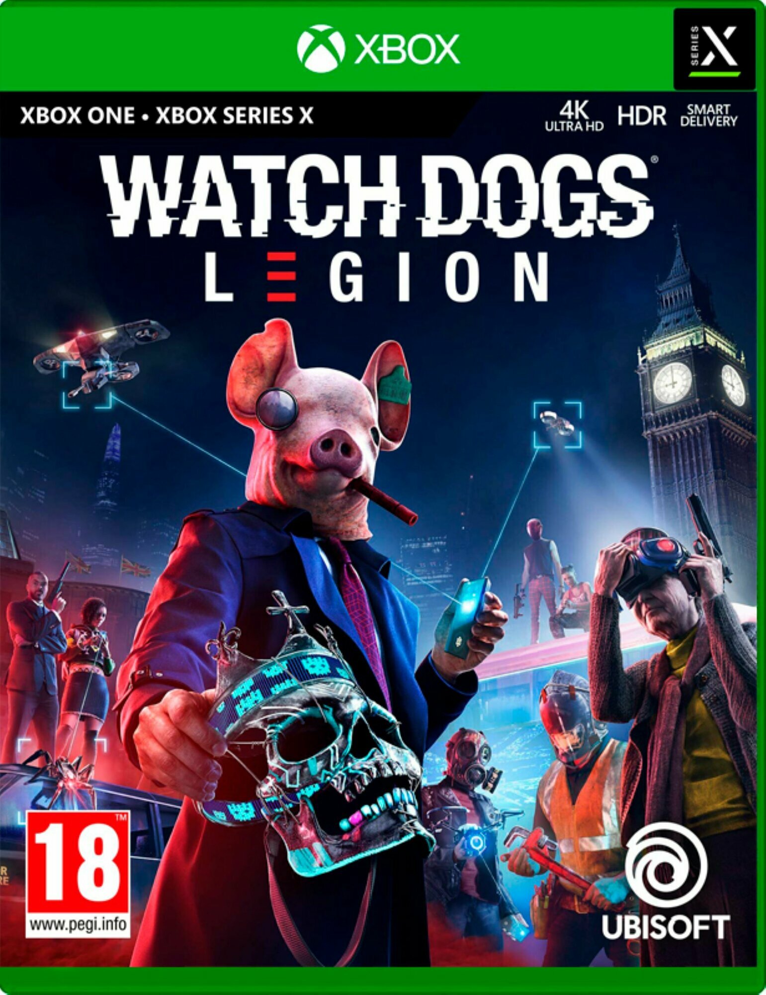 Watch Dogs: Legion (русская версия) (Игра на диске) (Xbox One/Series X)