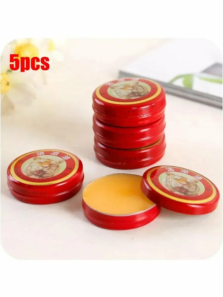 Твердая мазь Tiger Balm для лечения гриппа, простуды и головной боли