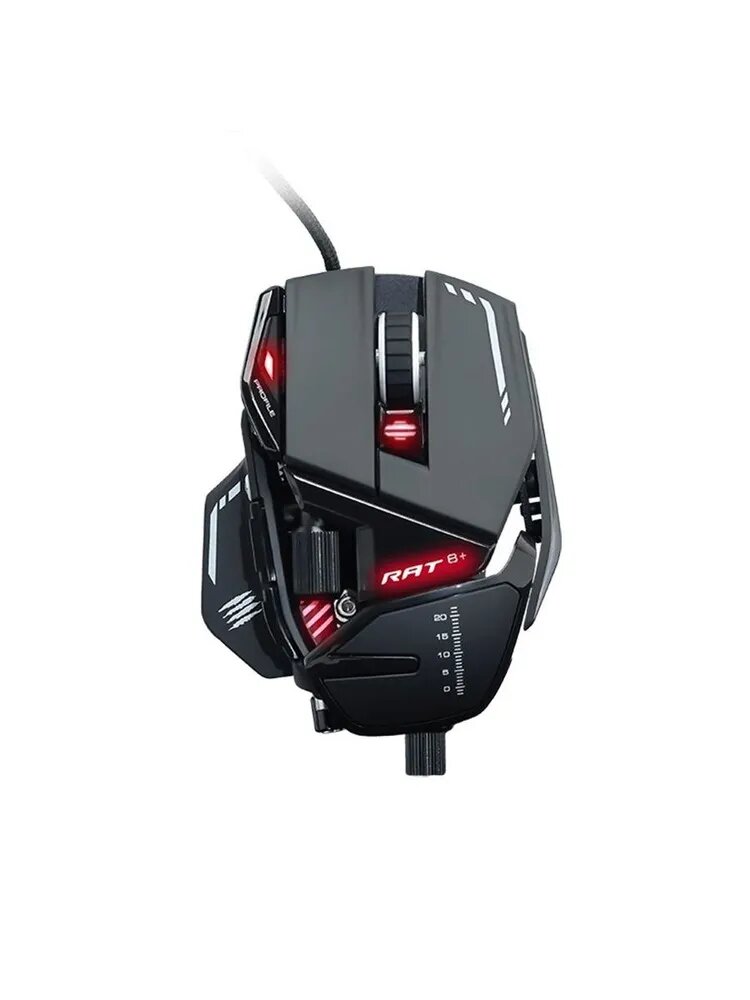 Mad Catz Игровая мышь проводная RAT8+ADV, черный