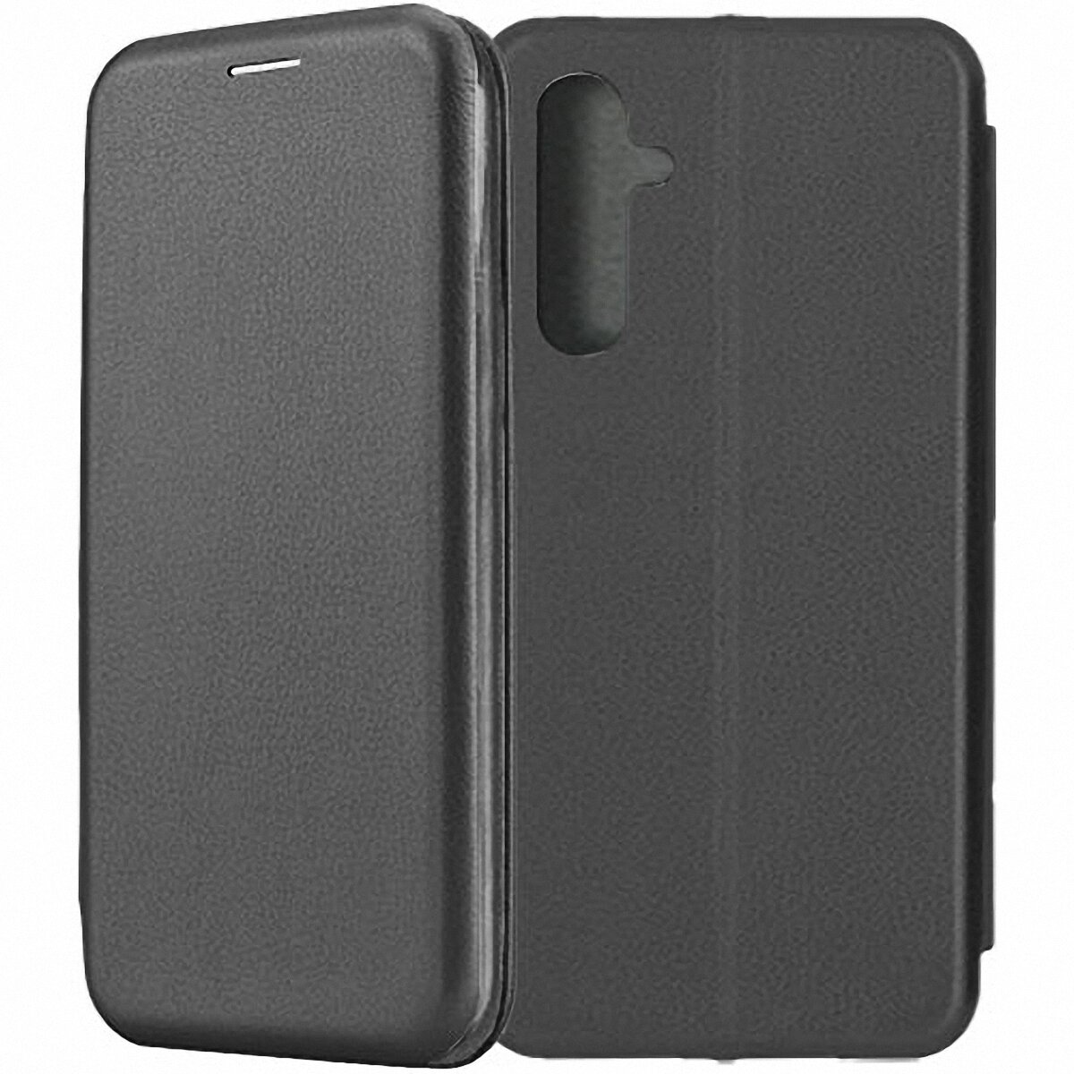 Чехол-книжка для Samsung Galaxy A54 5G A546 черный / подставка, отделение для карт