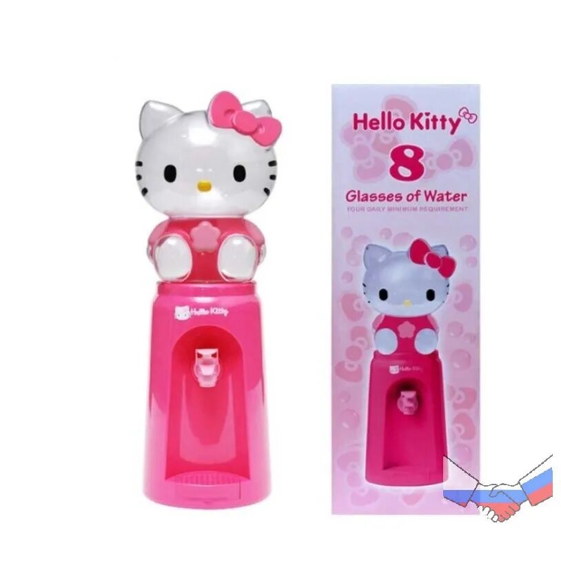 Кулер для воды LKvySsef Hello Kitty детский настольный для воды — фото 1