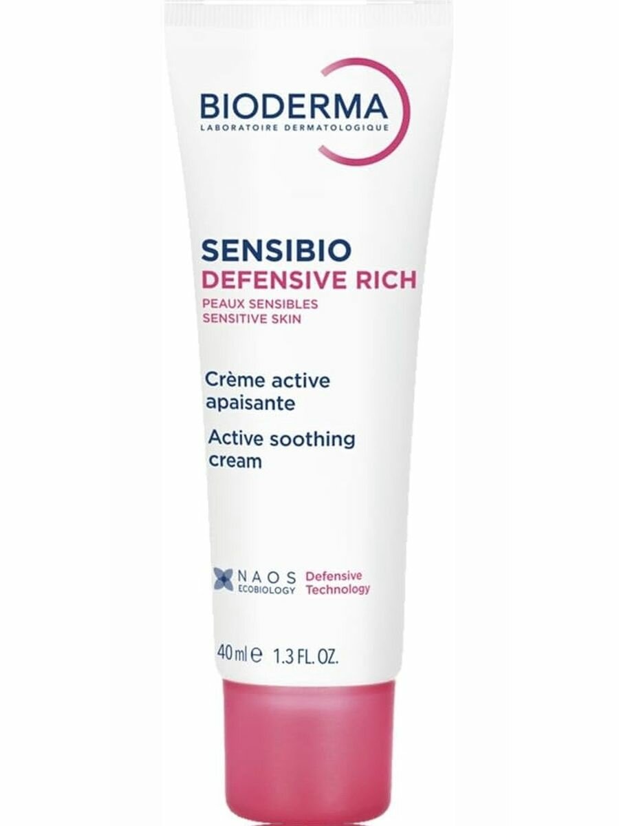 Биодерма Сенсибио (Bioderma Sensibio) Дефенсив Крем насыщенный, 40 мл
