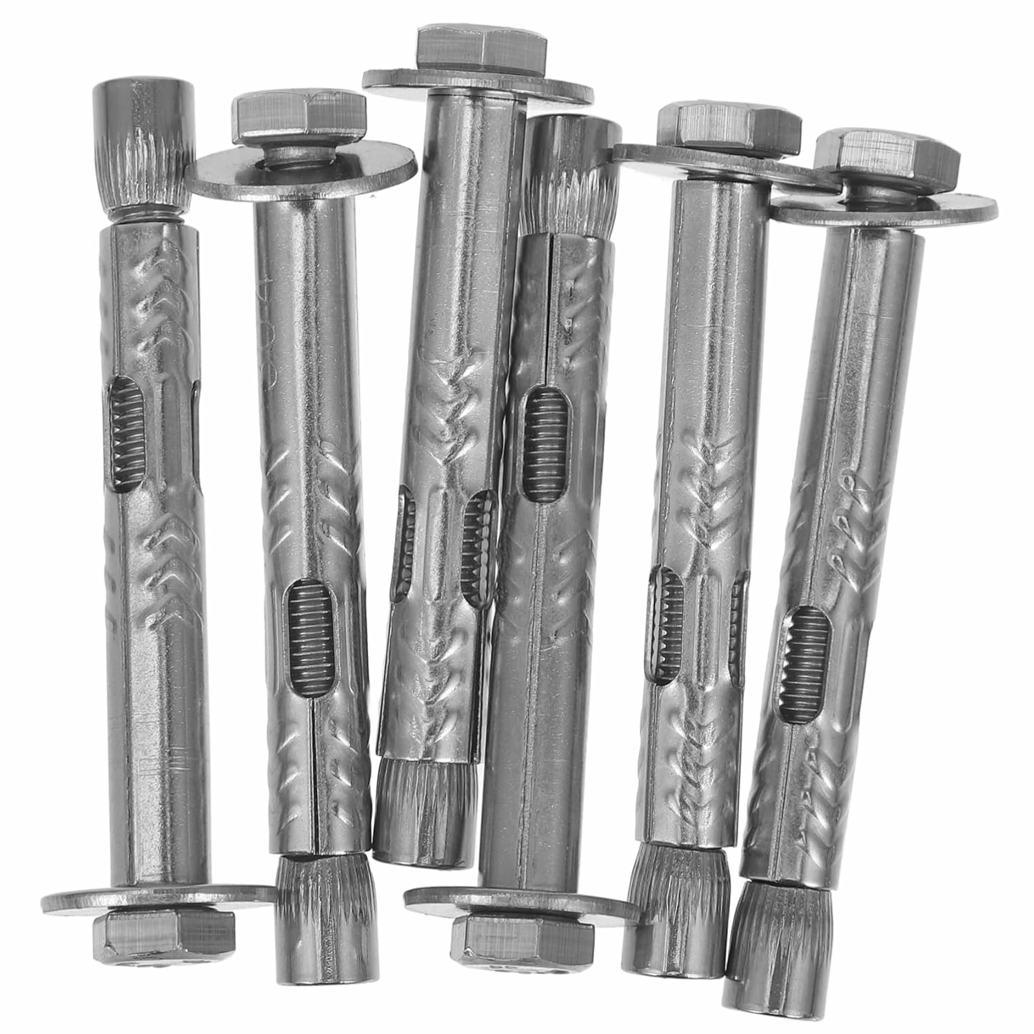 Комплект анкерных болтов, 6 шт, сверхмощные крепежные болты с внешней гайкой для дверей, гипсокартона