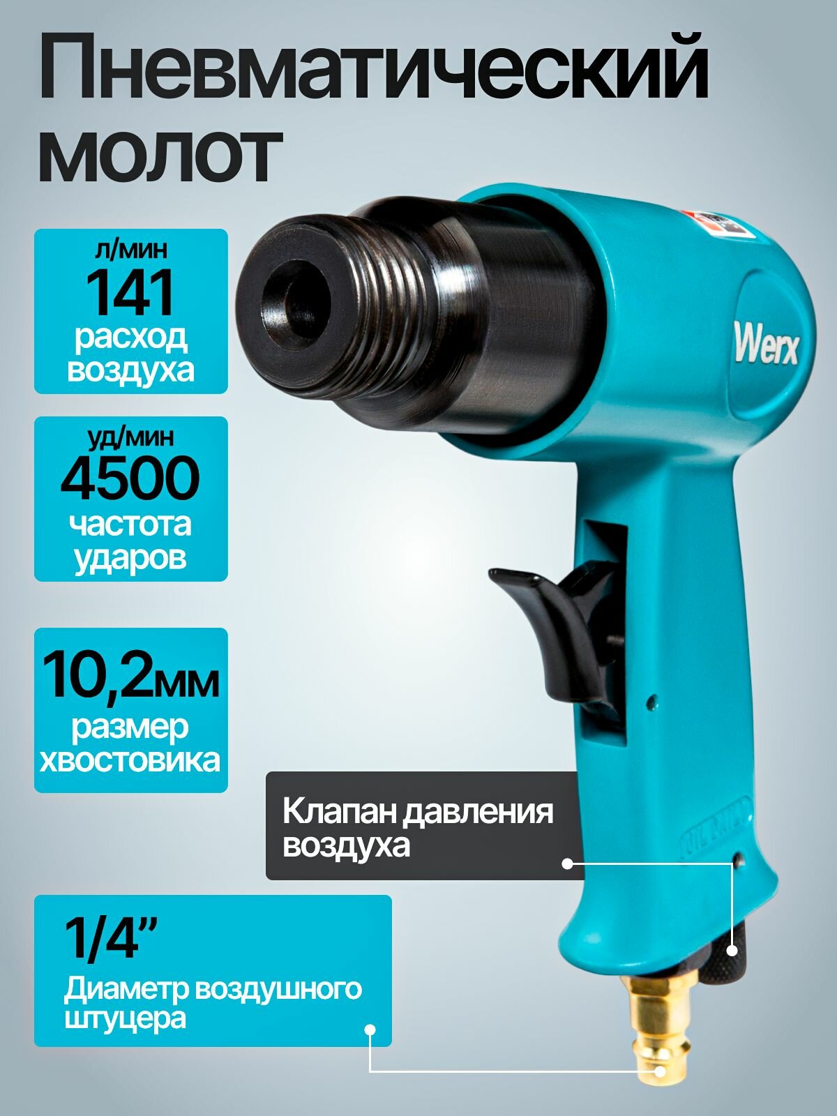 Набор пневмоинструмента — фото 1