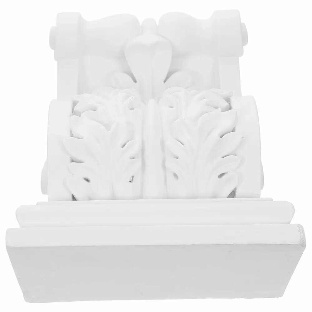 Кронштейн крепежный белый полиуретан декоративный для балок потолочных 1 шт.