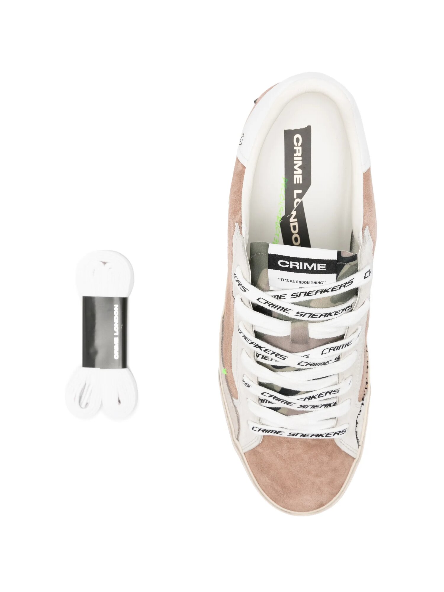 Кроссовки Crime London Deconstructed sneakers, размер 42, разноцветный — фото 1