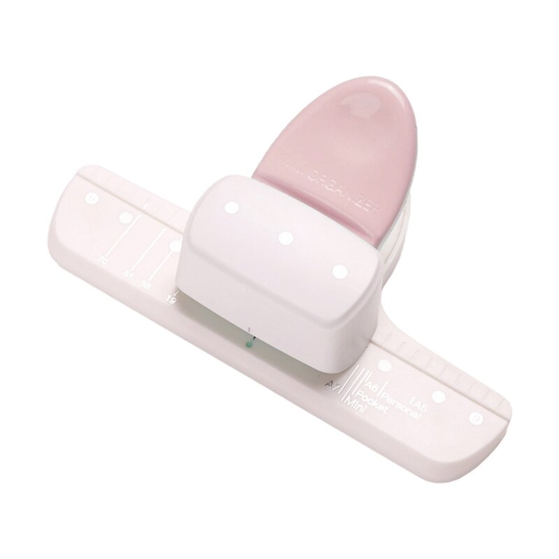 Пластиковый Ручной Дырокол Ручной Легкий Портативный Перфоратор Для Офиса Школы Домашнего Использования Сверло для Ежедневника