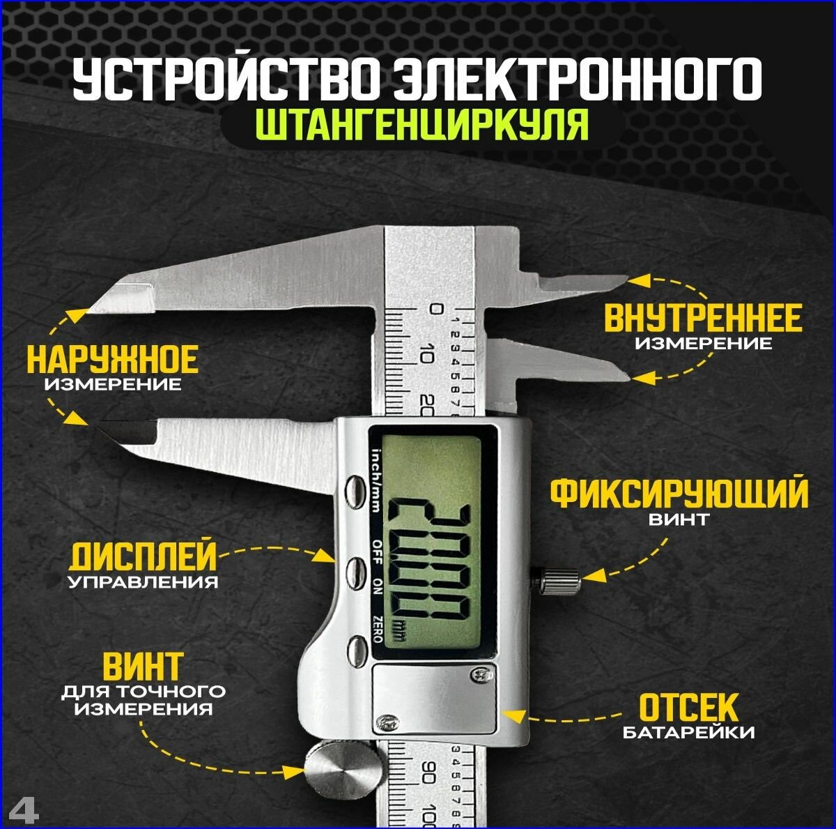 Штангенциркуль — фото 1