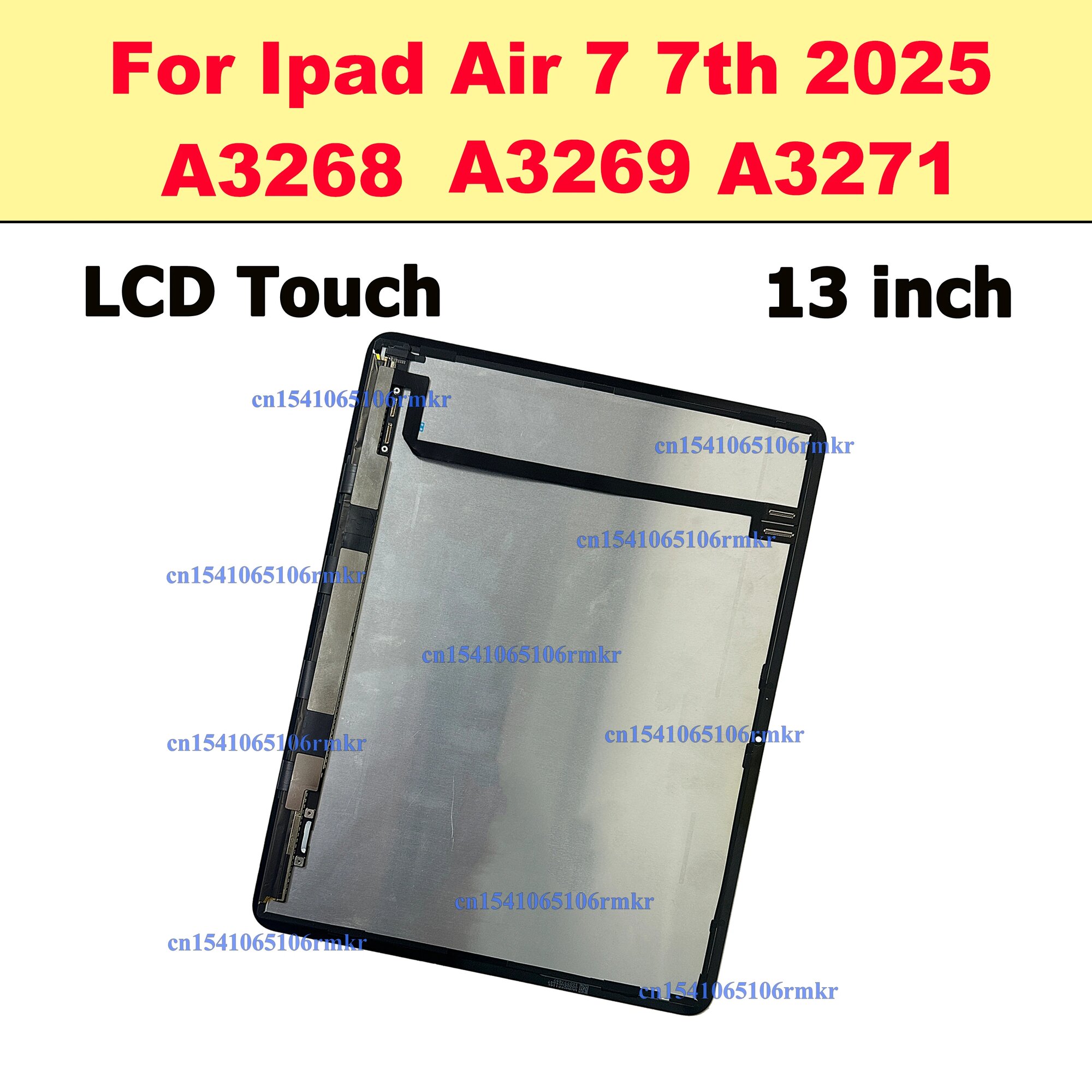 Замена экрана для iPad Air 6/7 XM Dikar Orig Air7-13inch