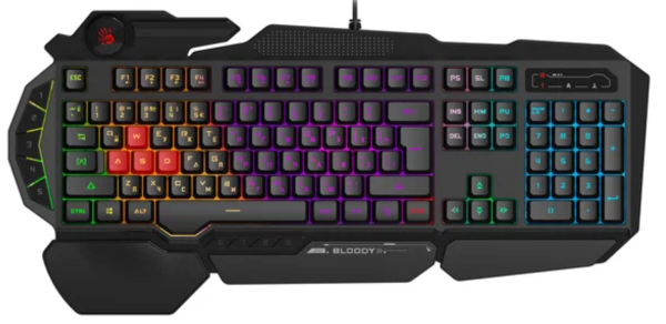 Проводная клавиатура A4Tech Bloody B310N Черный
