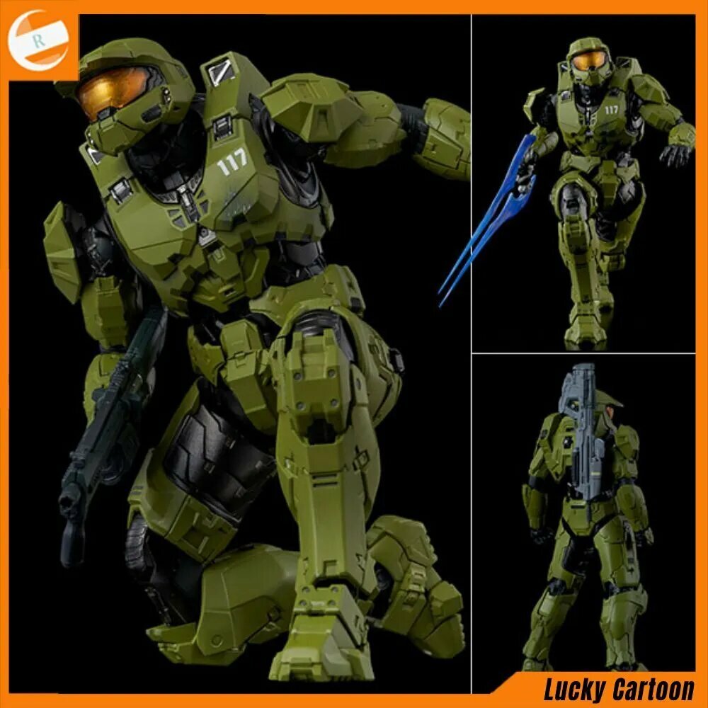 Фигурки Хало Мастер Чиф / Halo Master Chief подвижная фигурка (18см)