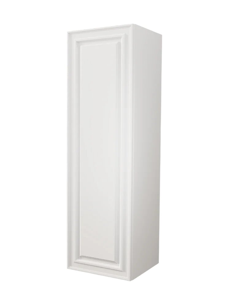 Шкаф-пенал для ванной Itana 4657839165736 30 подвесной, 30 см, белый, матовый, с дверками, из МДФ, в стиле ретро