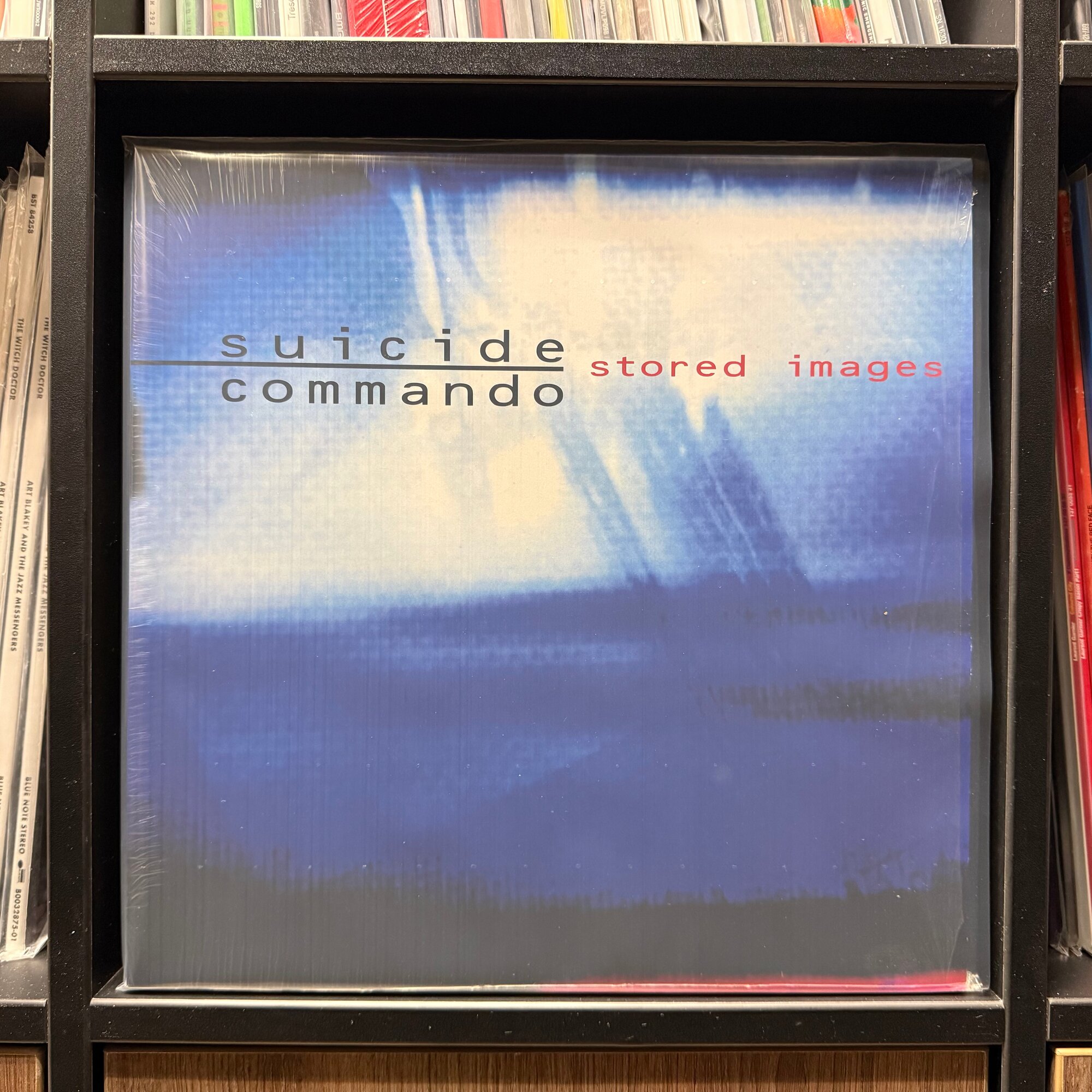 Виниловая пластинка SUICIDE COMMANDO - Stored Images (mint, not sealed, transparent gatefold pink & blue vinyl 2xLP) LP Винил