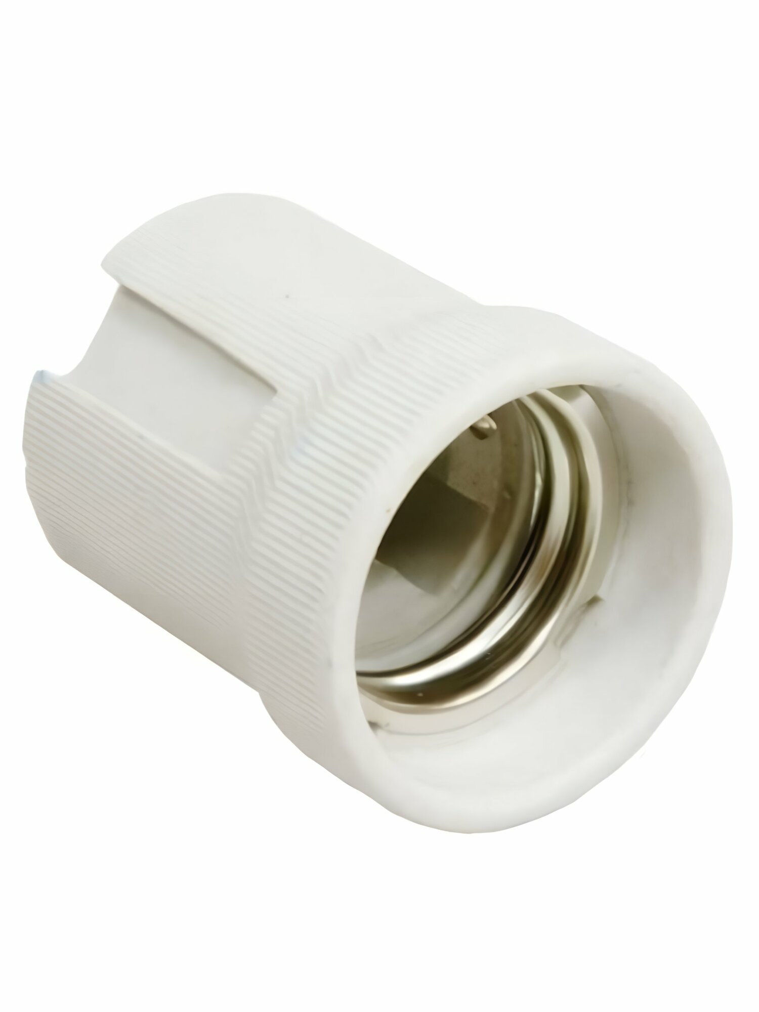 Патрон E27 керамический подвесной General Lighting Systems белый 474007 для светильников и люстр, термостойкий