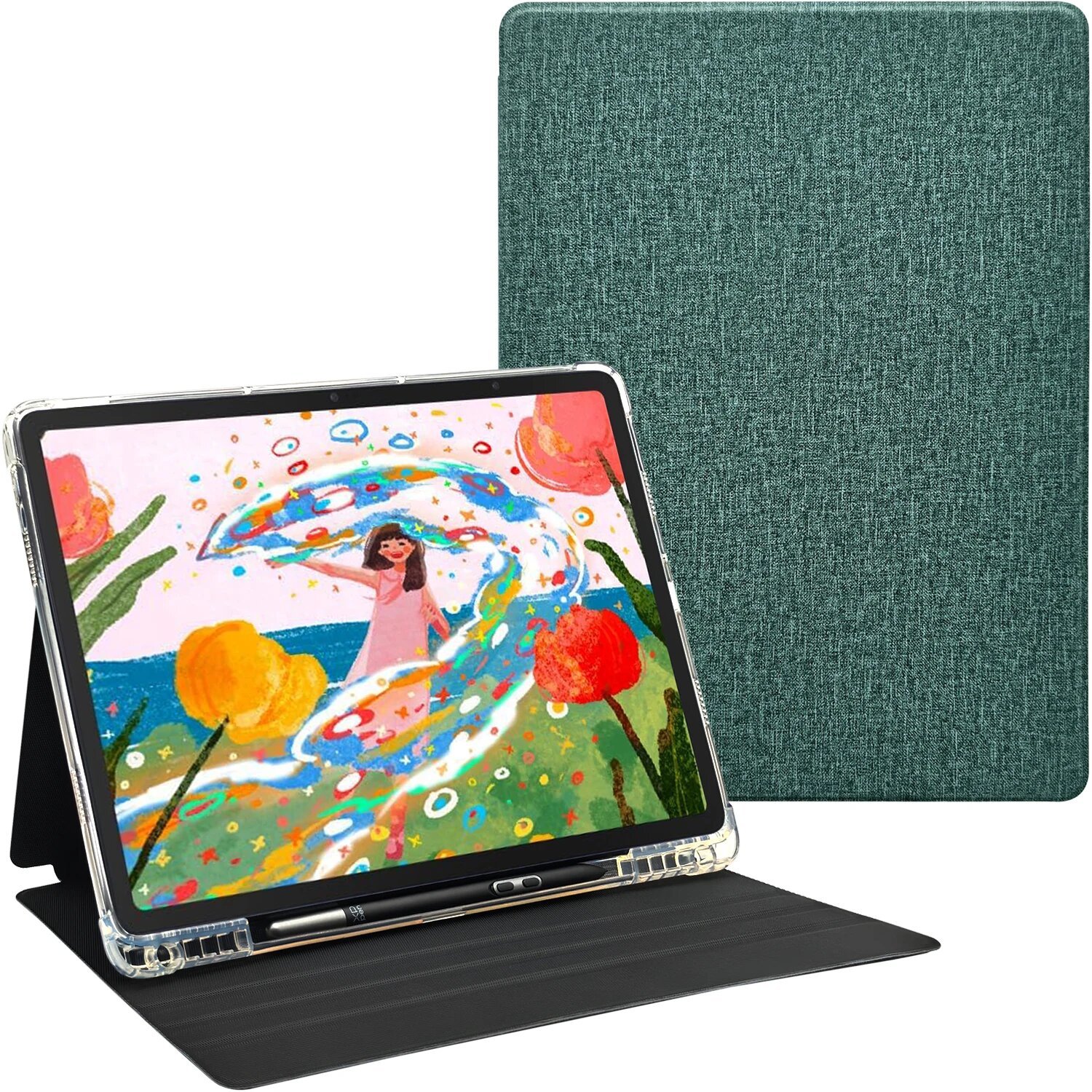 Чехол-подставка для XPPen Magic Drawing Pad 12.2", Sage Green