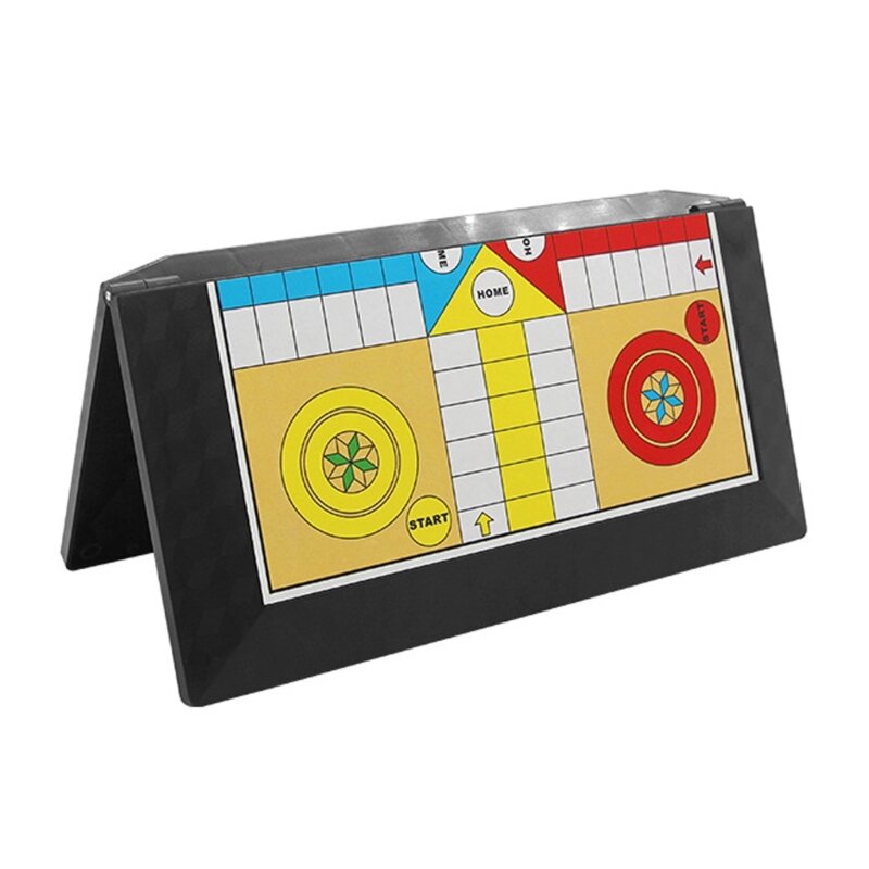 Игра в Складные Шахматы 20x20 см Складной Настольный Игровой Набор В Шахматы Для Семейных Путешествий И Активного Отдыха Яркого Цвета