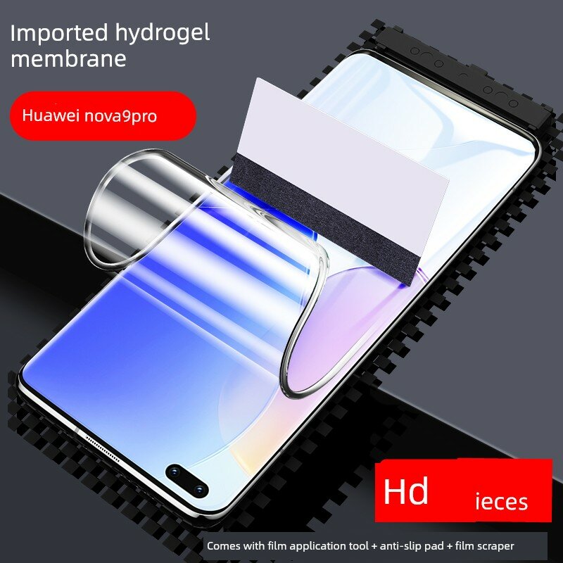 Huawei Nova 9 Pro водная защитная пленка, ультра ясность, без белого края, 3 листа