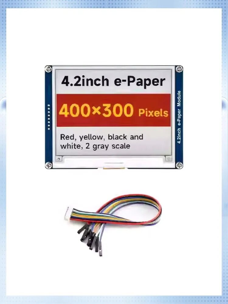 X3Waveshare 4,2-Дюймовый Модуль E-Paper Для 4 С Черно-Белым Дисплеем Через Интерфейс SPI , Nucleo, STM32 B