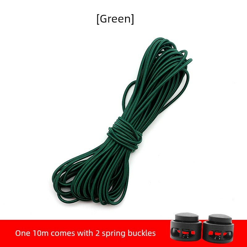 Аксессуары для круглой эластичной ленты, высокоэластичная резинка, тонкая эластичная веревка, аксессуары, черно-белая