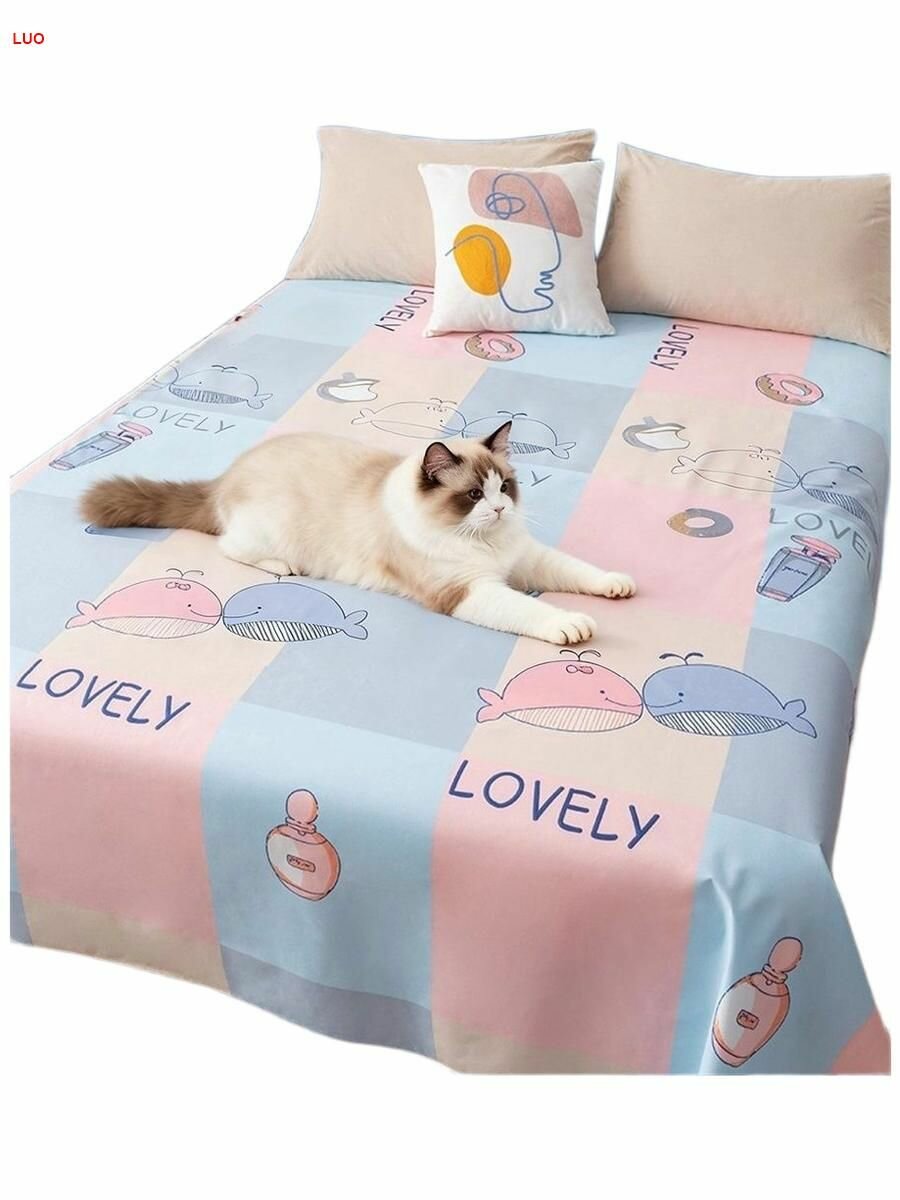 Непромокаемая простыня-наматрасник для кровати, Защита от детских и животных мочеиспусканий, Дышащий чехол