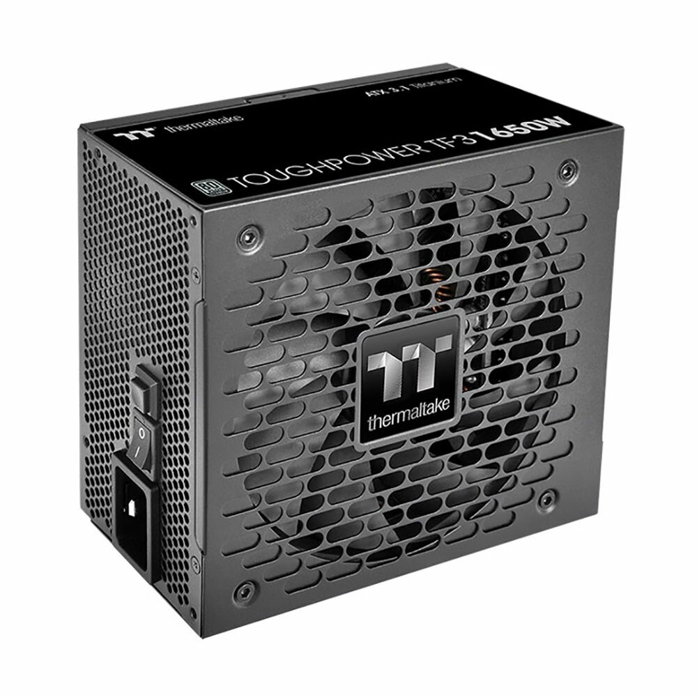 Блок питания Thermaltake Toughpower TF3/1650W/Fully Modular Non Light/Full Range/Analog/80 Plus Titanium/EU/100% JP CAP/All Flat Cables/ATX 3.1