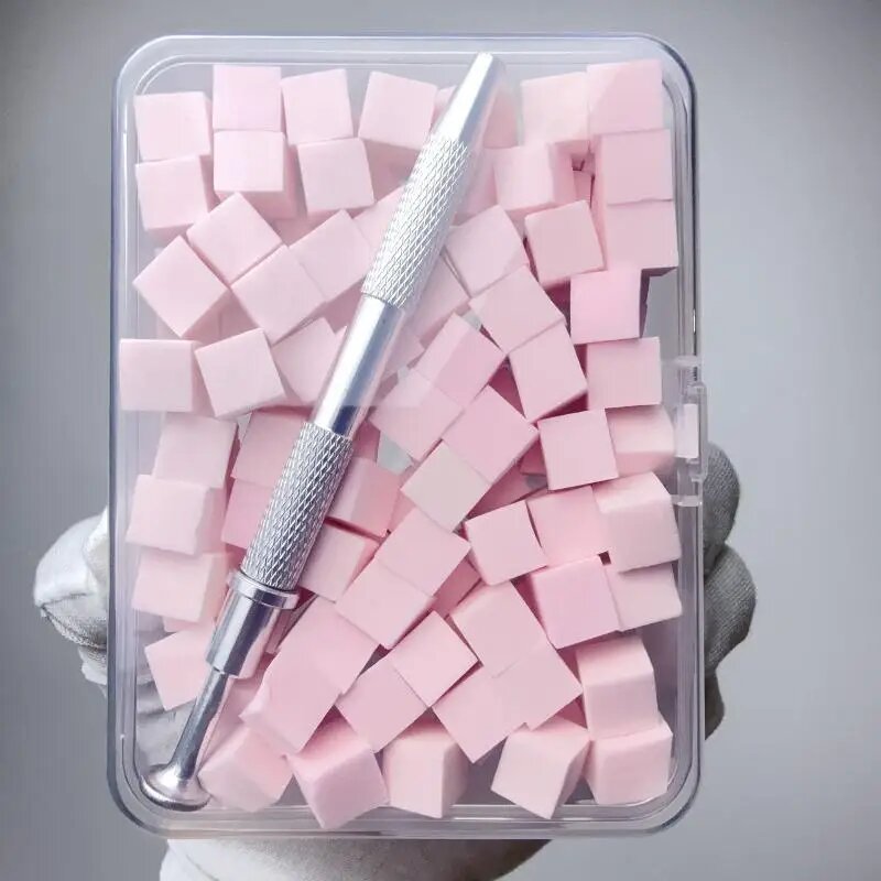 Набор спонжей для маникюра Pink