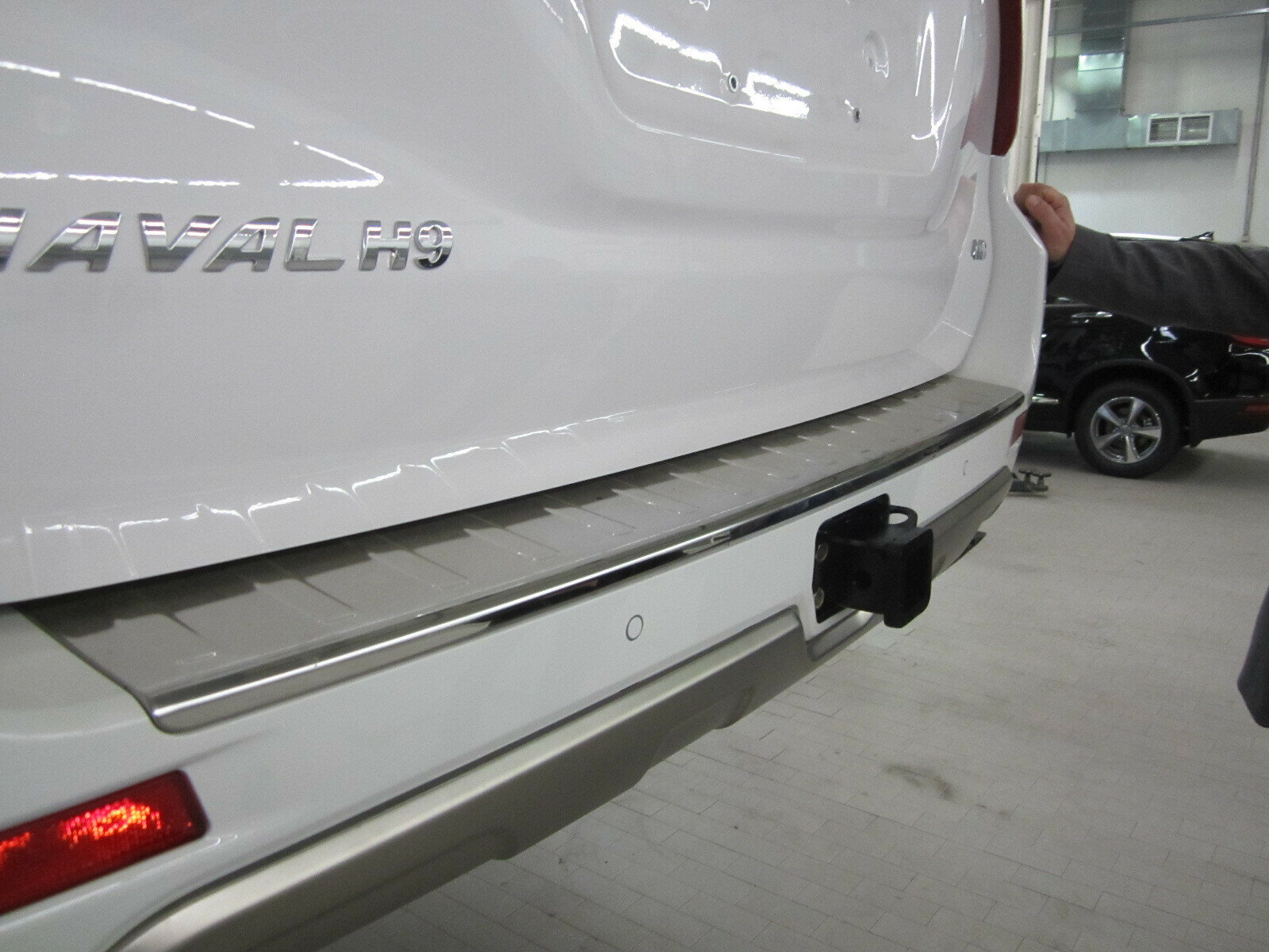 Фаркоп Бизон на Haval H9 FA 0130-E (c 2017 г. в.) (паспорт и сертификат в комплекте)(без электрики)